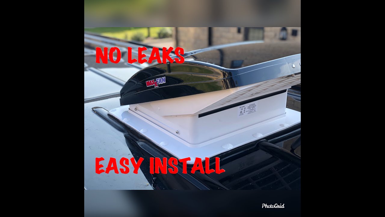 MAXXAIR FAN 4X4 SPRINTER/TINY HOME - YouTube