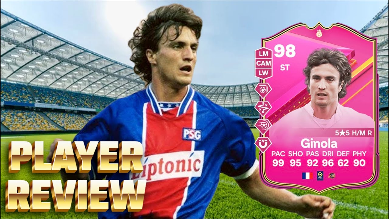 ES MEJOR QUE HAMM?! -REVIEW GINOLA 98 FUTTIES HERO EAFC 24 - YouTube