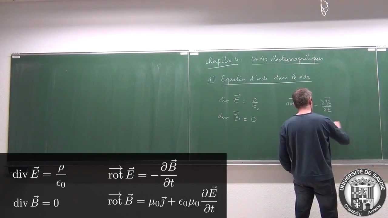 cours #5 d'introduction à l'électromagnétisme - YouTube