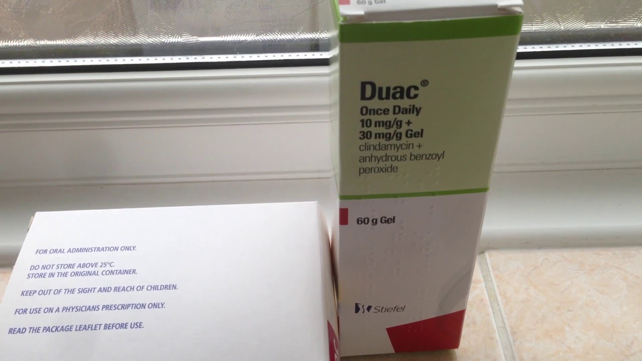 Amazing Duac Twice Daily spot gel acne treatment that works zit bad ...