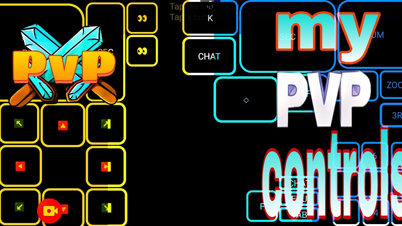 my best pvp controls in pojav launcher - YouTube