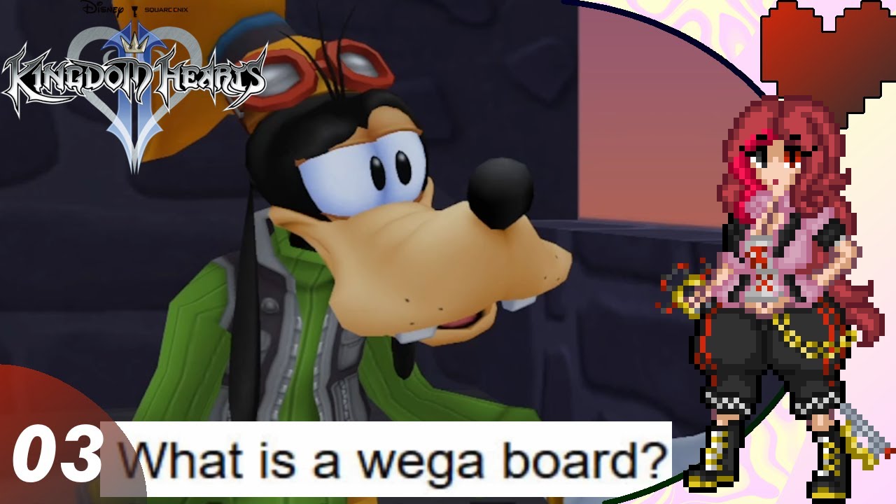 Goofy Ah Wega Boards - Kingdom Hearts II PT 03 (Flamie) - YouTube
