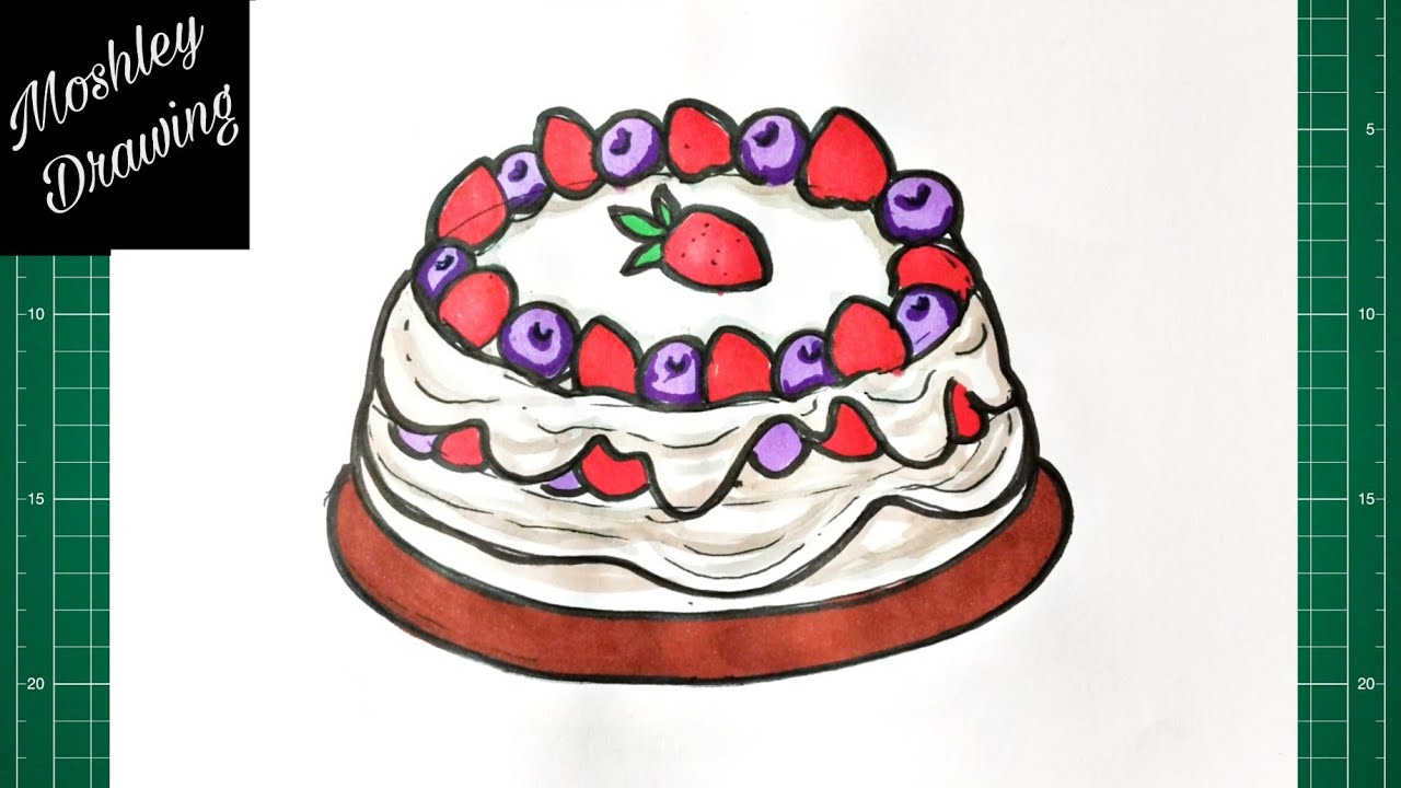 How to Draw a Pavlova Step by Step - YouTube