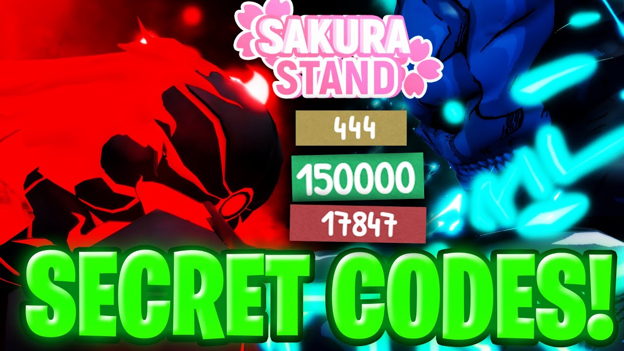 Sakura Stand KAIJU & RED MIST SECRET CODES! - YouTube