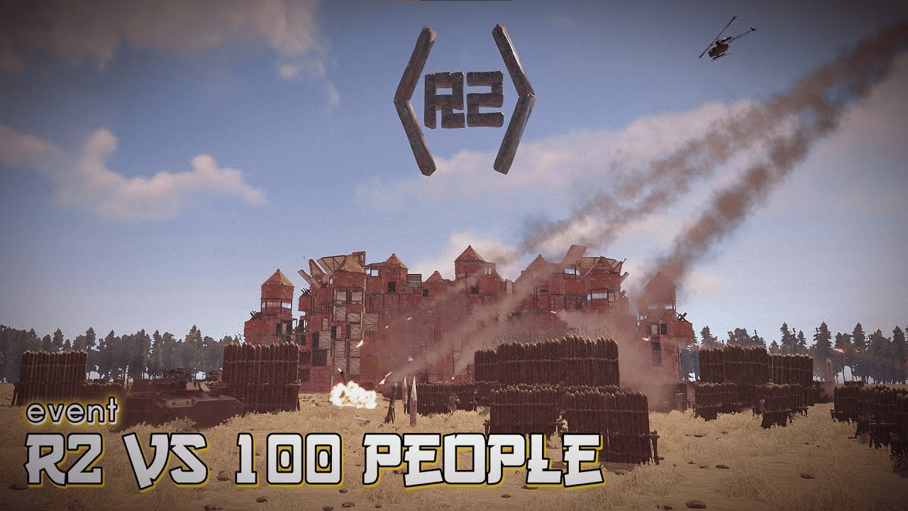 R2 vs 100 sub | event - YouTube