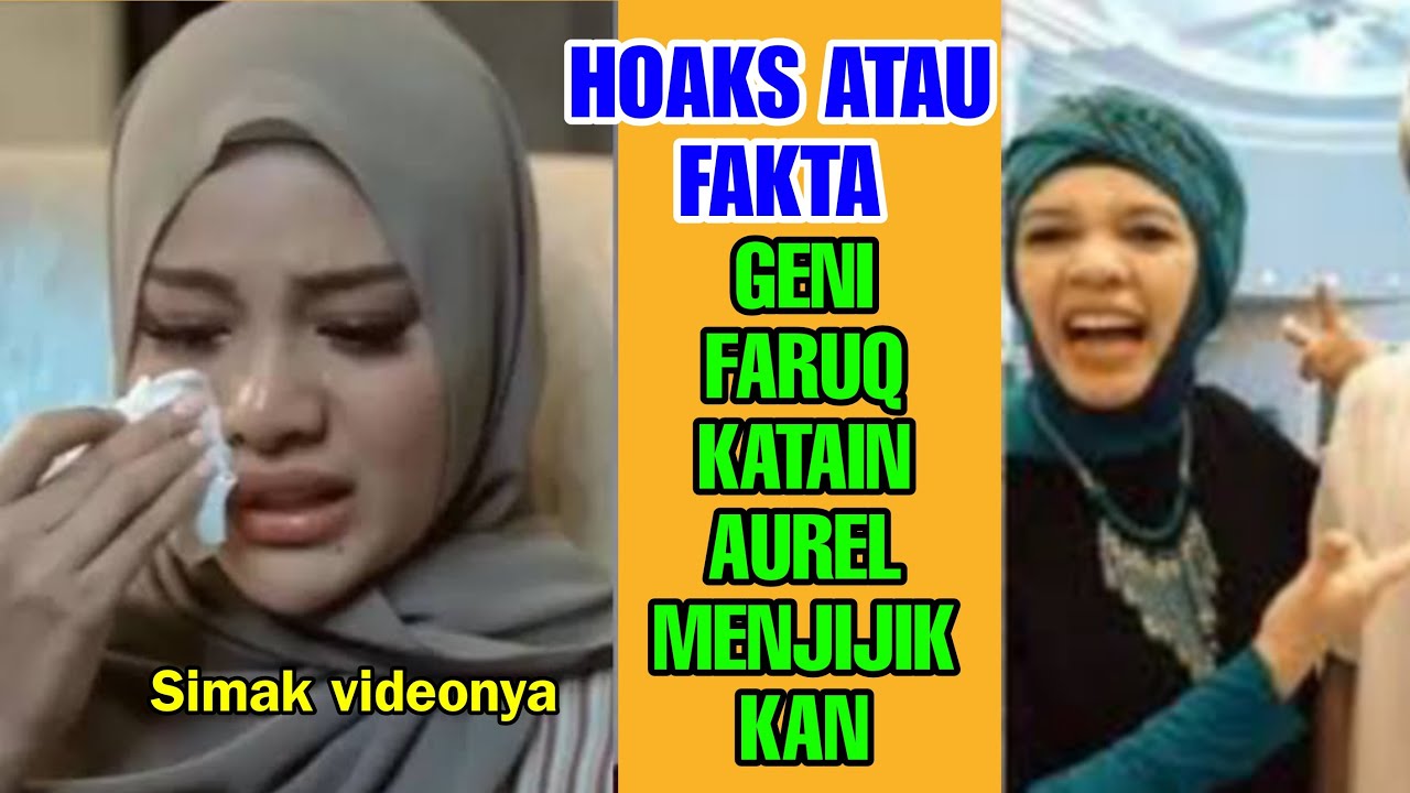 Viral. Ibu mertua aurel geni faruq bilang aurel menjijikan - YouTube