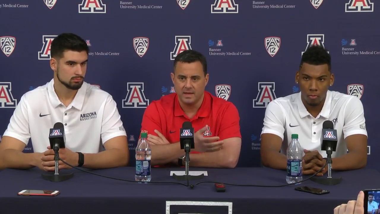 Arizona Basketball Press Conference - YouTube