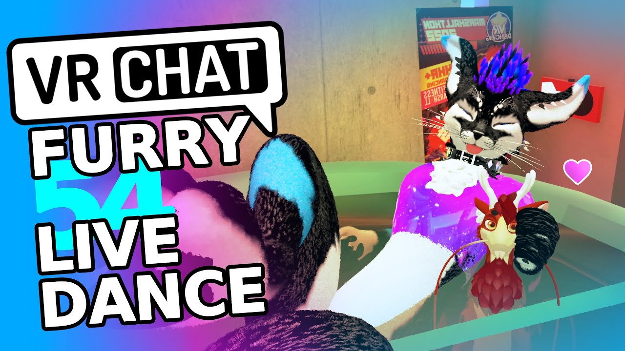 FURRY VRChat Dance: Live Stream #54 - YouTube
