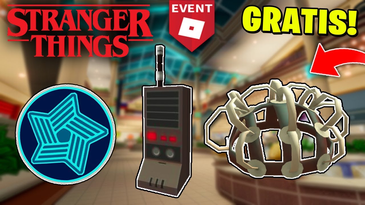 ASÍ FUE EL GRAN EVENTO DE STRANGER THINGS EN ROBLOX *y los premios para ...