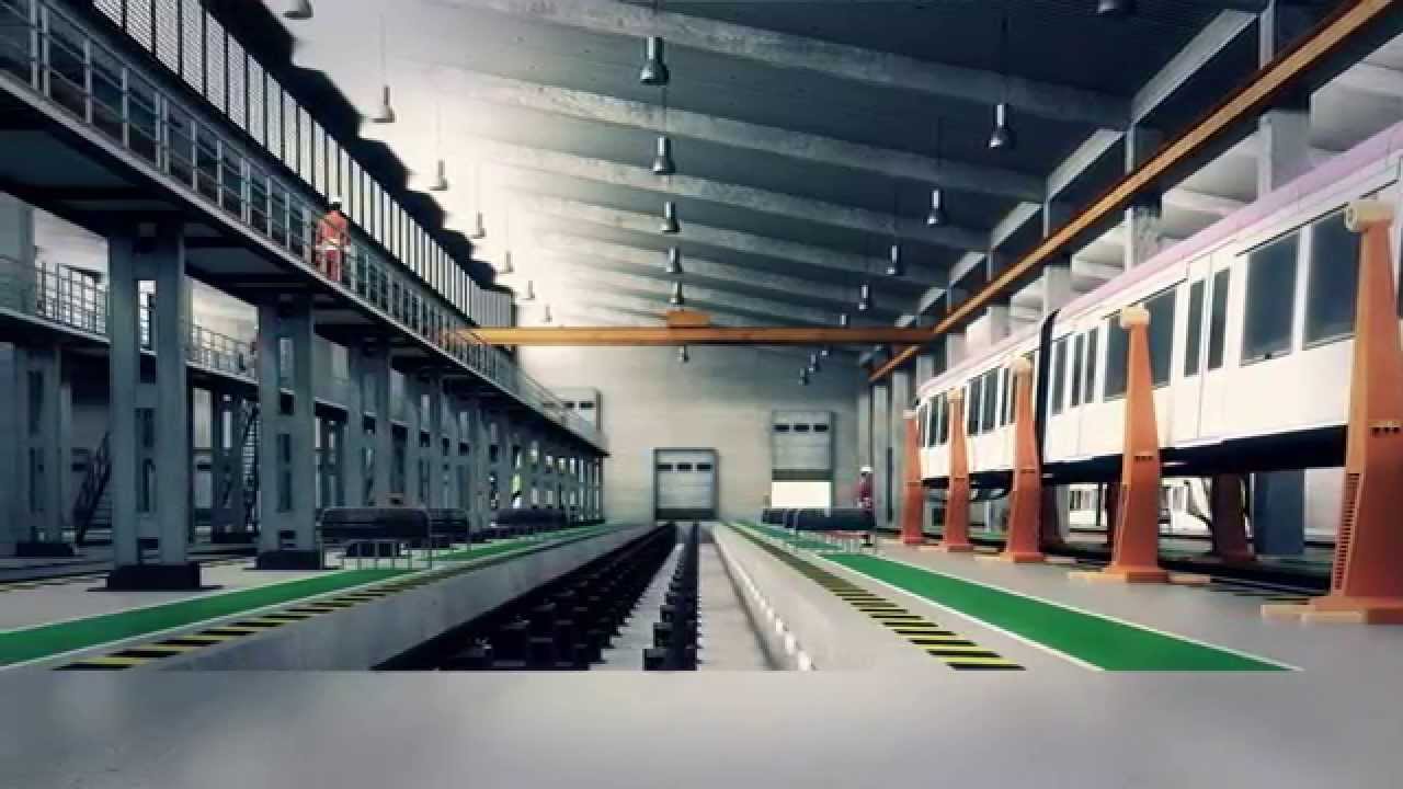 PROIN3D: RIYADH METRO - L4&L6 VIADUCTS AND DEPOT (2015) - YouTube