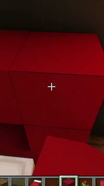 EASY MINECRAFT RED BED Tutorial #tutorial #minecraft #shorts - YouTube