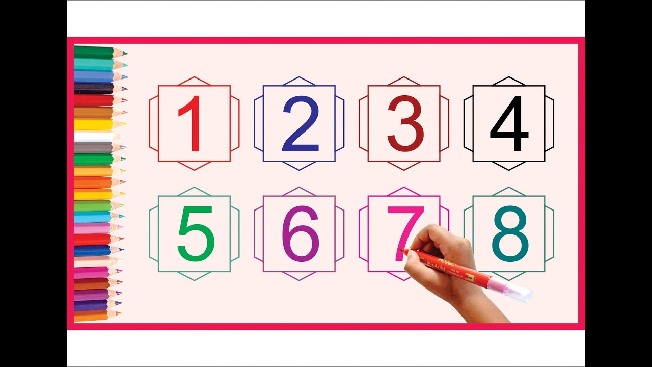 Counting Numbers | Ep 55 | Numbers 123 | Count to 100 | One Two Three ...