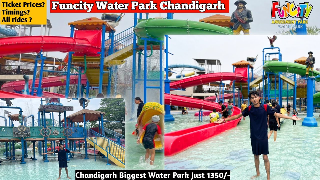 Funcity Water Park Chandigarh ticket prices 2024 + all rides - Fun city ...