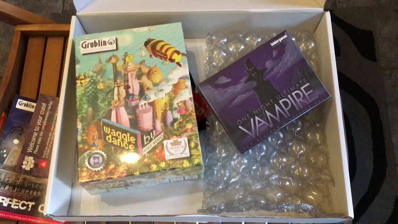 Board Game Crate Review - YouTube