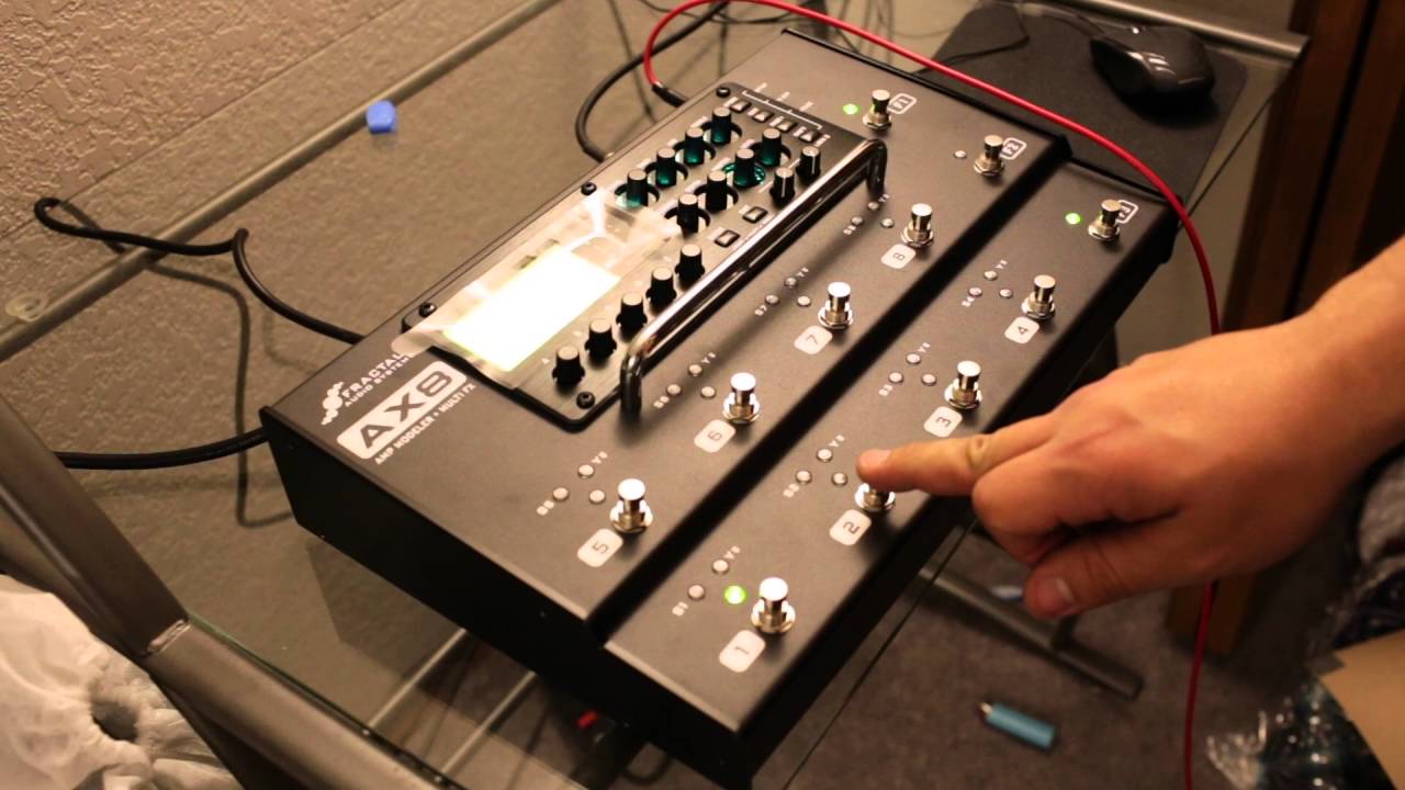 Fractal Audio Systems AX8 - Unboxing & Clips - YouTube