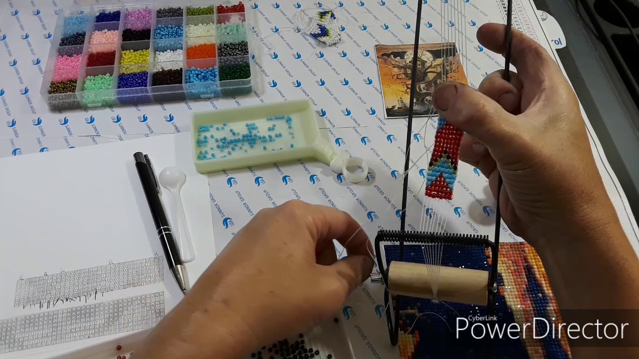 Native American Beading part 2 - YouTube