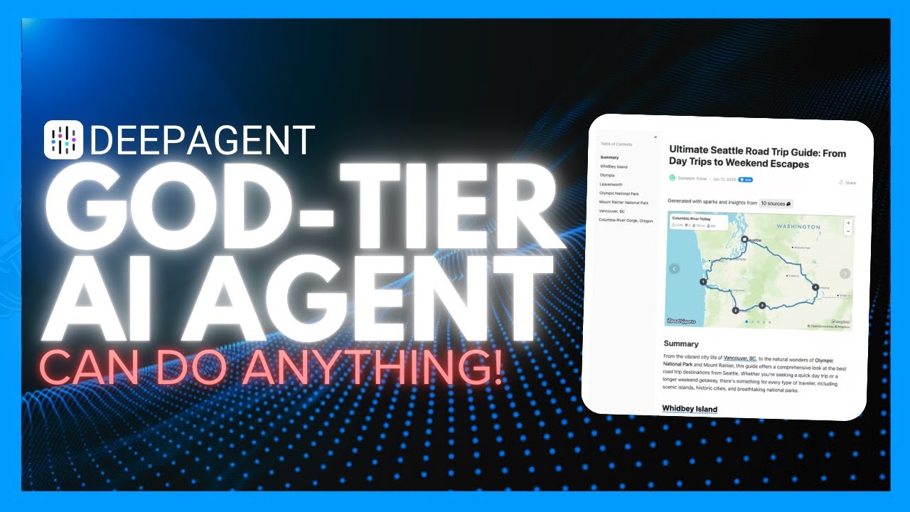 NEW DeepAgent: The First-Ever GOD-TIER AI Agent! Automate and Build ...