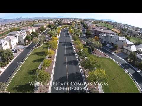 Silverstone Ranch Las Vegas Nevada Neighborhood Fly Over - YouTube