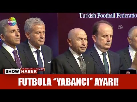 Futbola ''yabancı'' ayarı!