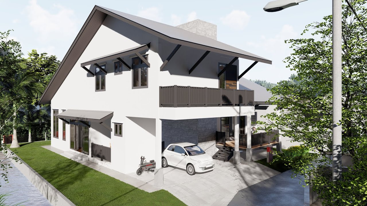 HOUSE 159 ATAS GONG [ LUMION ANIMATION] - YouTube