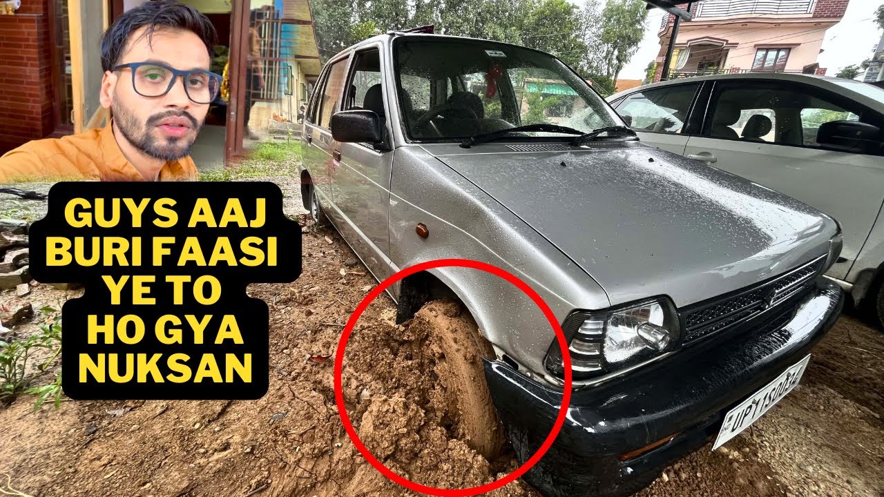 Maruti 800 Buri Fass Gai Ho Gya Nuksan 🥲 Mini SUV | Maruti 800 Ac ...