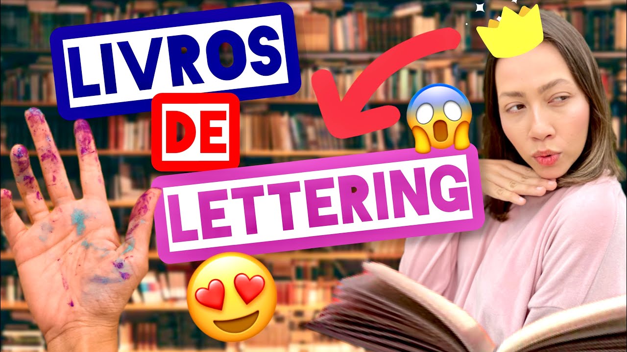 6 dicas de livros incríveis para aprender LETTERING em 2022! - YouTube
