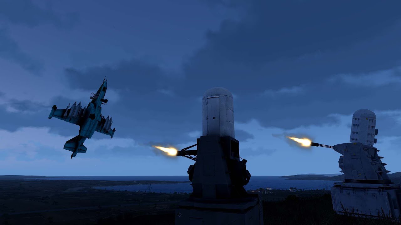 Ukraine lend-lease C-RAM Weapon System Blow Up Multiple Russian Su-35 ...