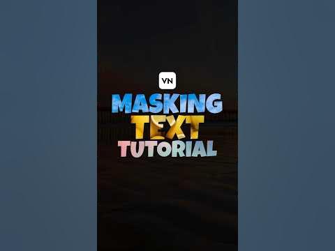 MASKING TEXT TUTORIAL | MASKING TEXT EFFECT ON MOBILE PHONE | ADD VIDEO INSIDE TRXT TUTORIAL ...