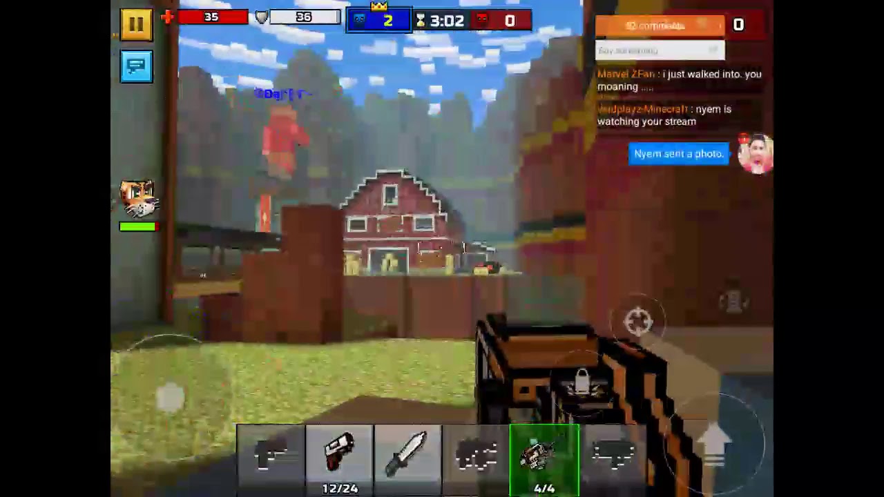Pixel Gun 3d Live "DEADLY GAMES" Gameplay - YouTube