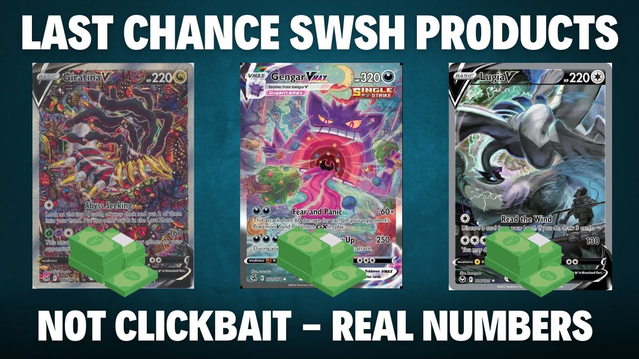 NOT CLICKBAIT - LAST CHANCE POKEMON CENTER SWSH PRODUCTS - REAL LOW ...
