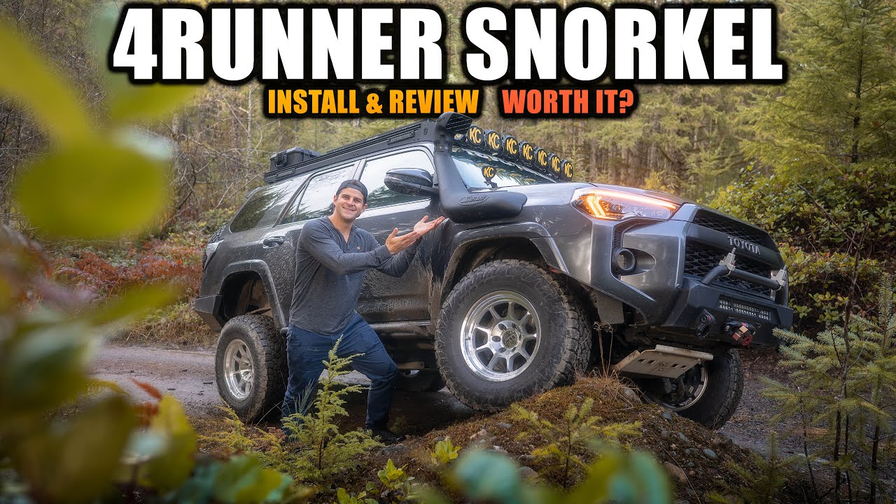 Installing The ARB Safari Snorkel On The 5th Gen 4Runner - YouTube