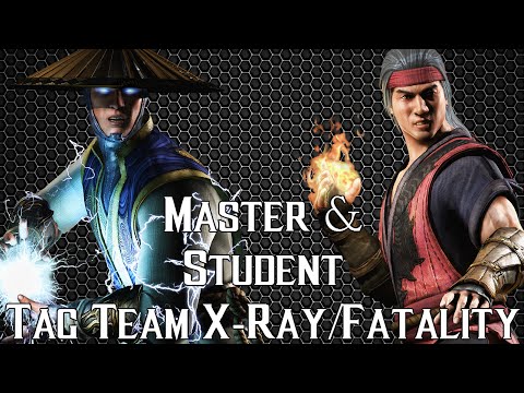 Mortal Kombat X (MKX) - Tag Team X-Ray/Fatality | Raiden & Liu Kang vs Quan Chi HD