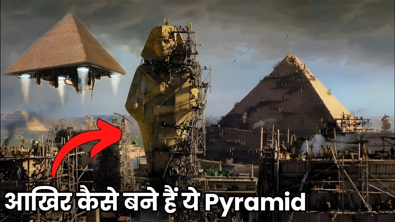 आखिर Giza के Pyramid को कैसे बनाया गया | How Ancient Engineers built ...