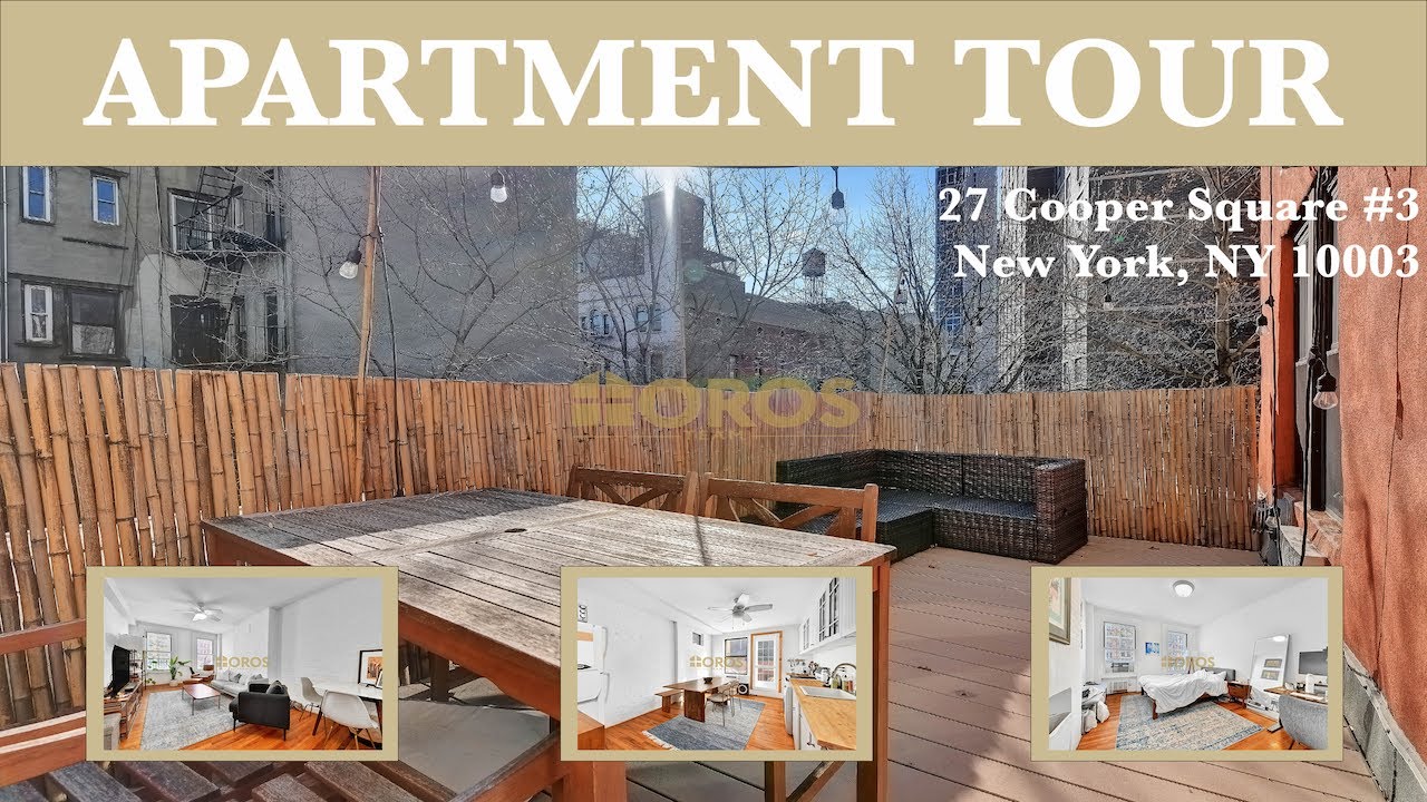 27 Cooper Square #3 Video Tour - YouTube