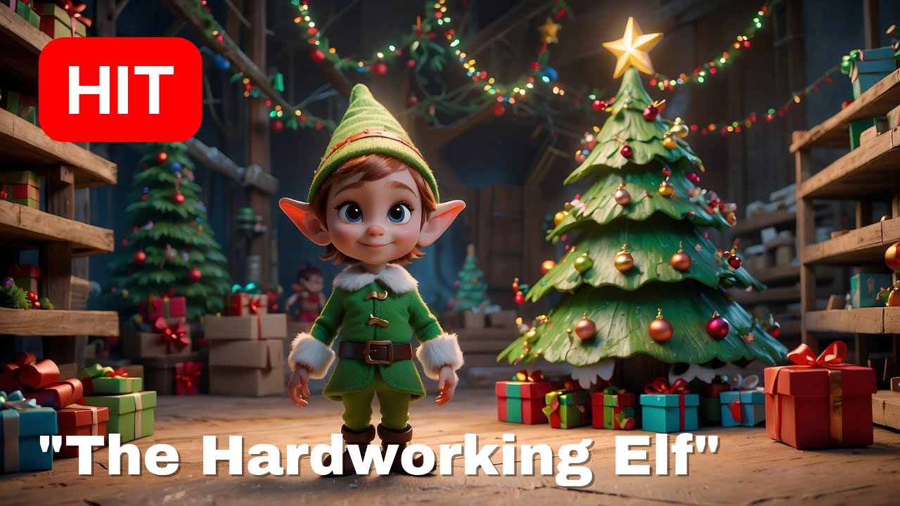 Christmas Song "The Hardworking Elf" - Kids Song - Children Music - YouTube
