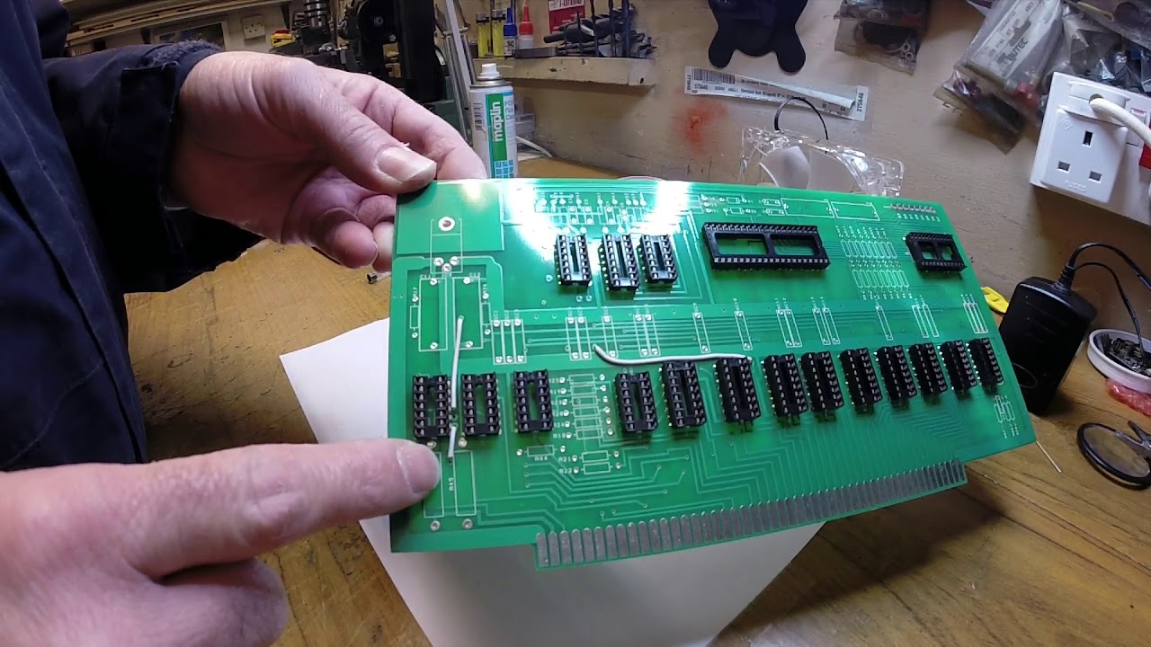 Altair 8800 Build Project Part 1 - CPU Card Build - YouTube