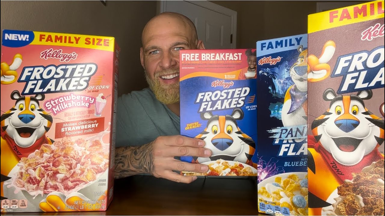Frosted Flakes and spinoffs reviewed - YouTube