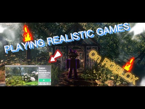 ROBLOX PLAYING REALISTIC GAME- roblox realistic - YouTube