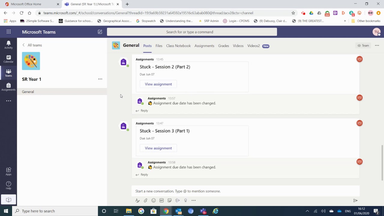 Using Teams on Window - YouTube