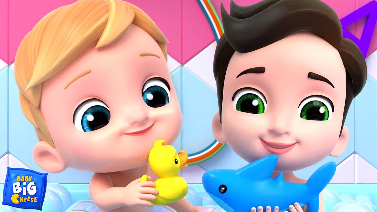 Bath Time Song Sing Along Nursery Rhyme by Baby Big Cheese - YouTube