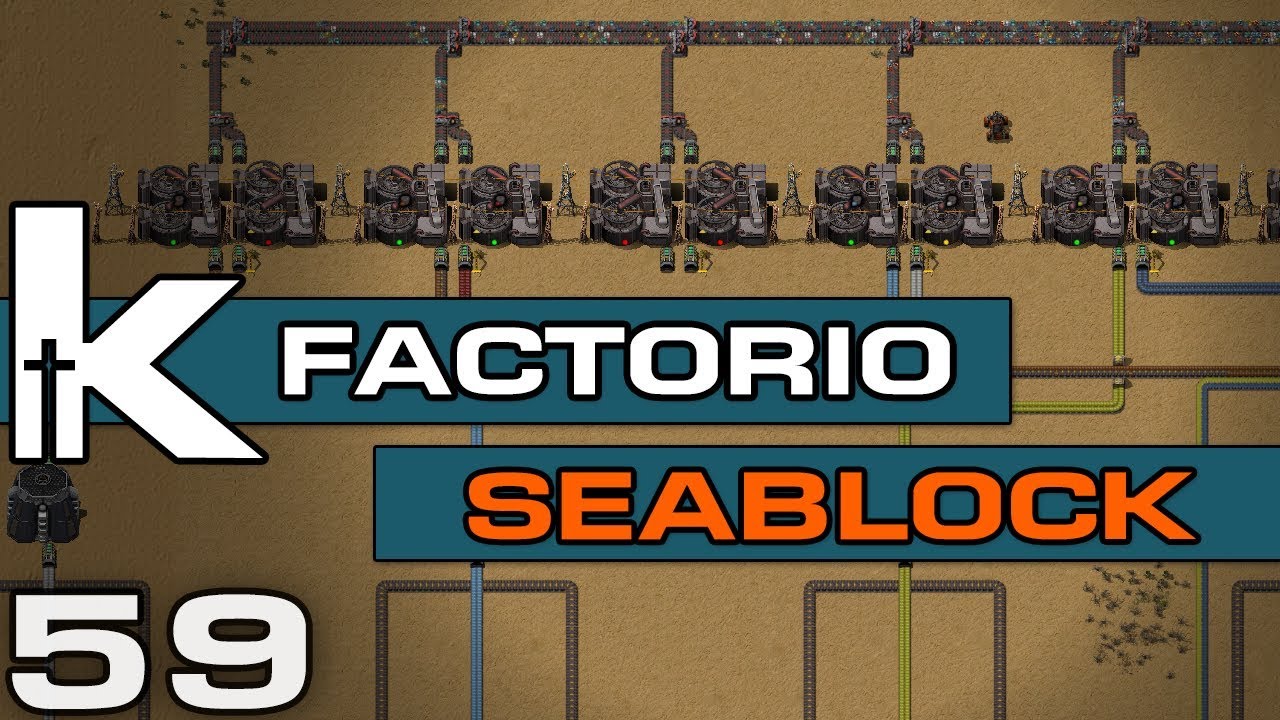 Factorio 0.17 | Sea Block Ep 59 | Cleaning Up - YouTube