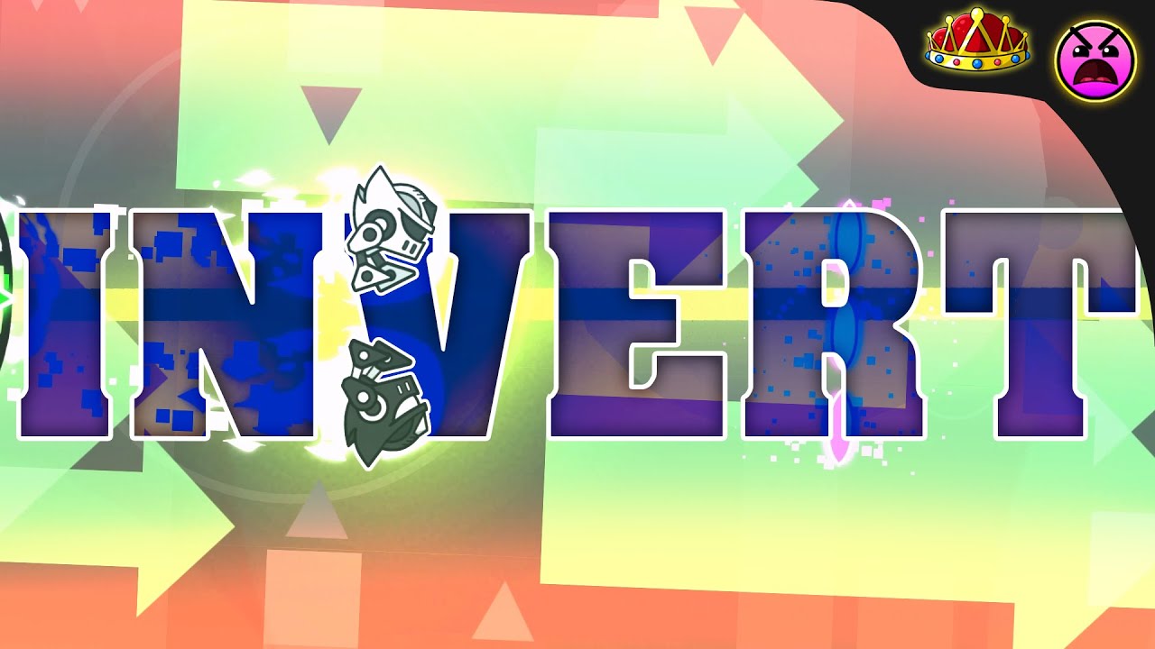 "Invert" By ShakeoffX [Daily #1483] - Geometry Dash - YouTube