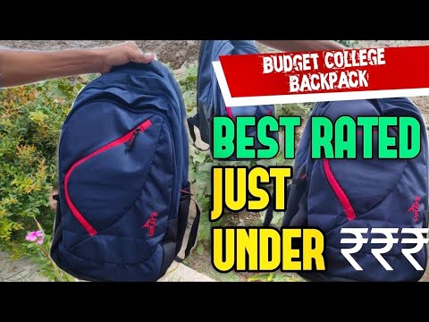 Best College Backpack Under 1000 | lunar backpack (Blue) - YouTube