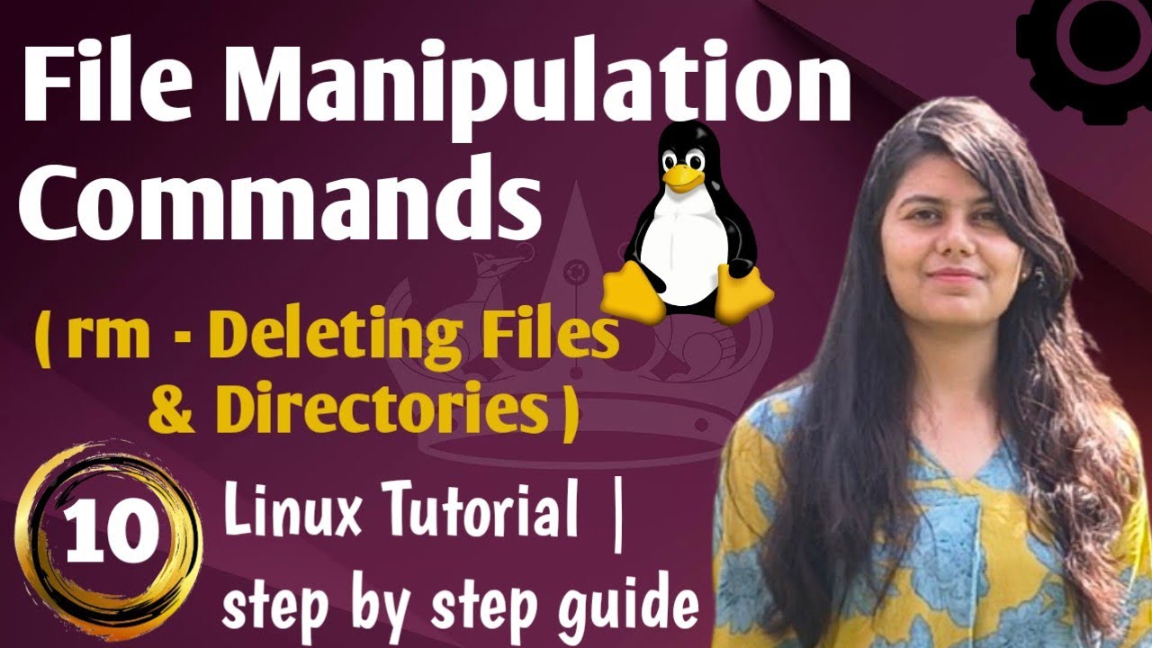 rm, rm -i, rm -r, rm -f, rm -rf Commands in linux | Delete Files ...