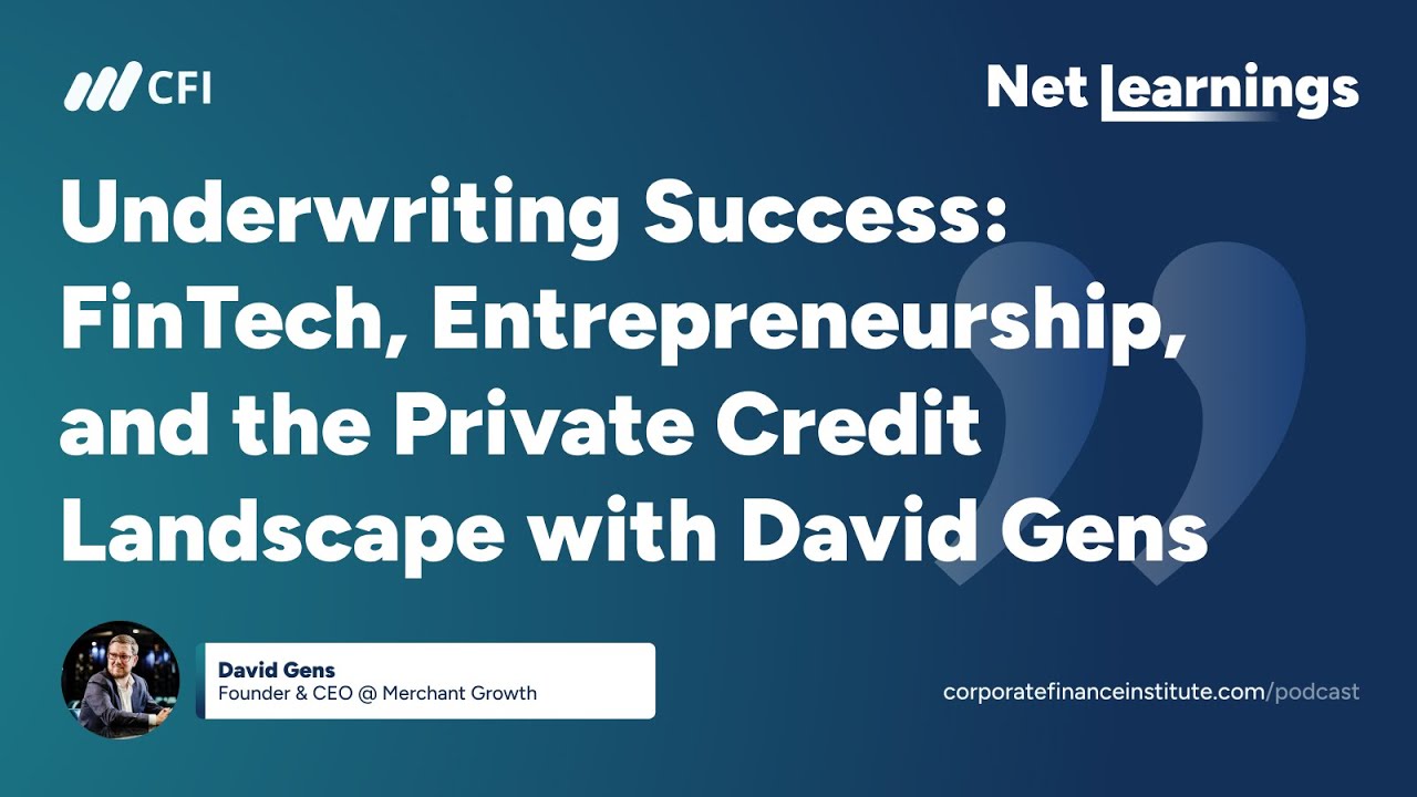 Underwriting Success: FinTech, Entrepreneurship, and the Private Credit ...