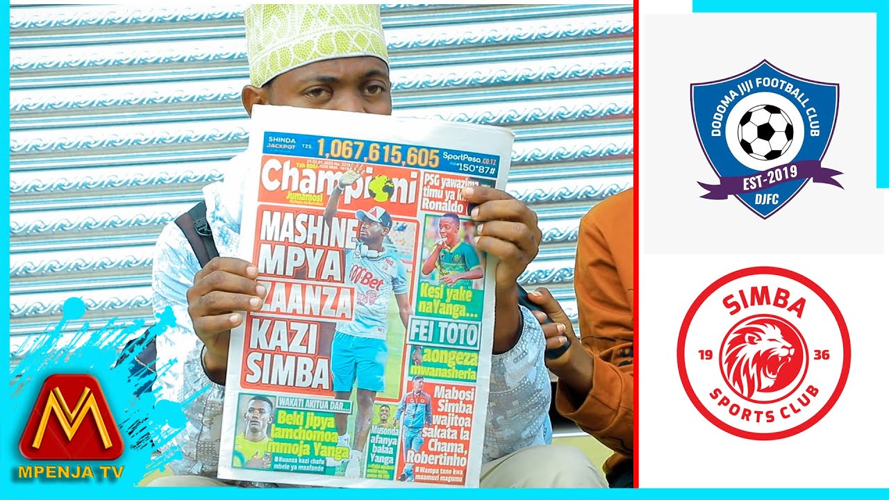MAJEMBE MAPYA SIMBA YAANZA KAZI/SHABIKI SIMBA AMPIGIA SALUTI MAMADOU ...
