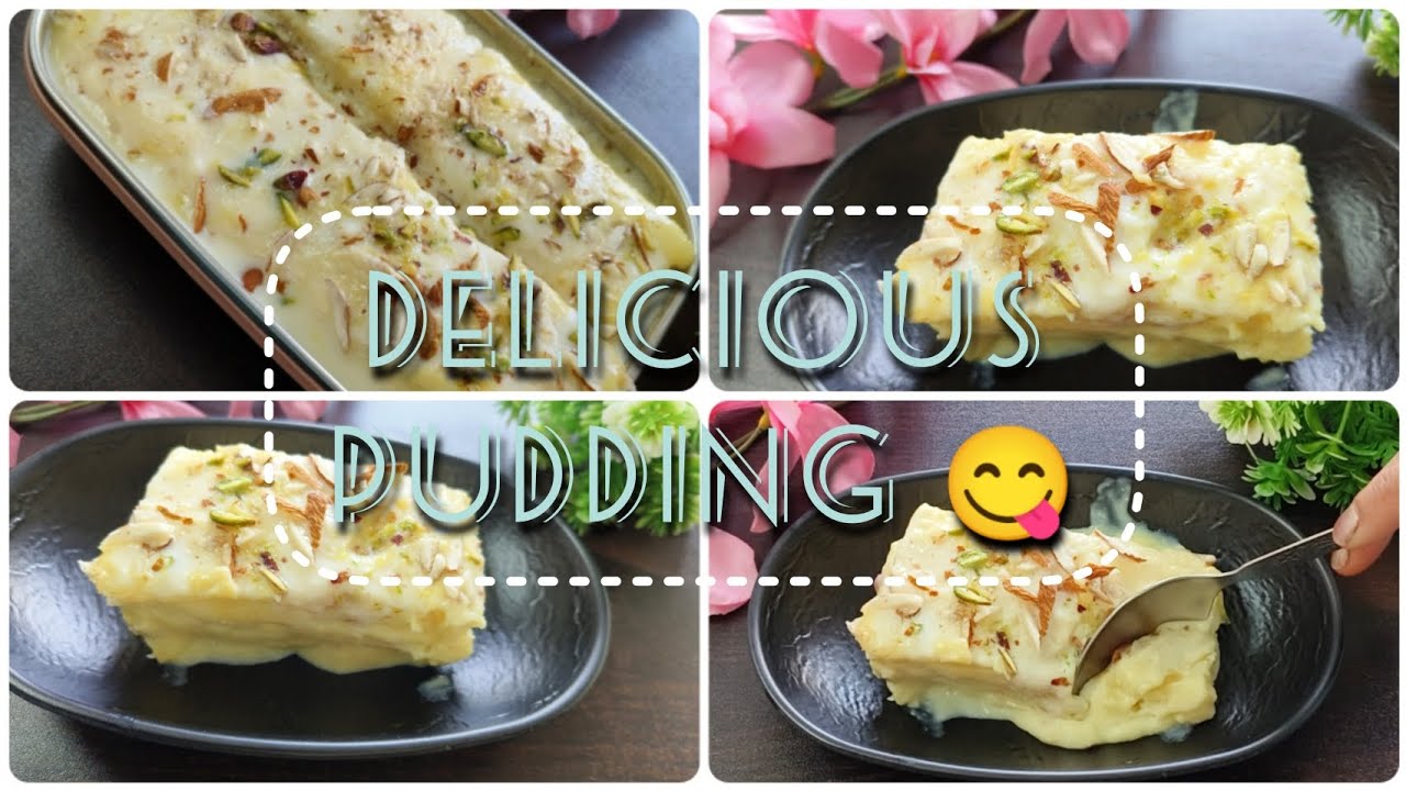 Super soft Arabian pudding | Easy & Delicious Ramzan special dessert ...