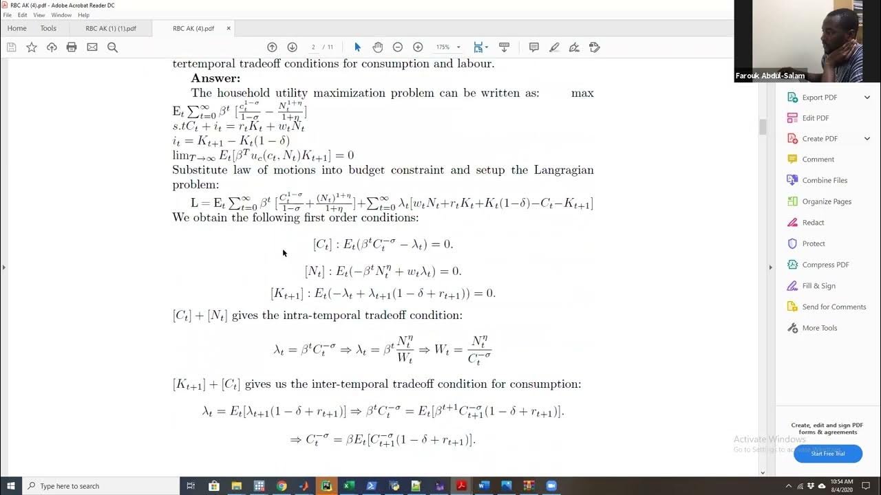 Macroeconomics Lecture 23: Dynare Programming - YouTube