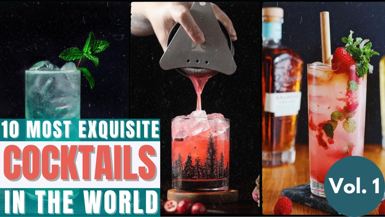 10 Most Exquisite Cocktails in the World [Vol. 1] - YouTube