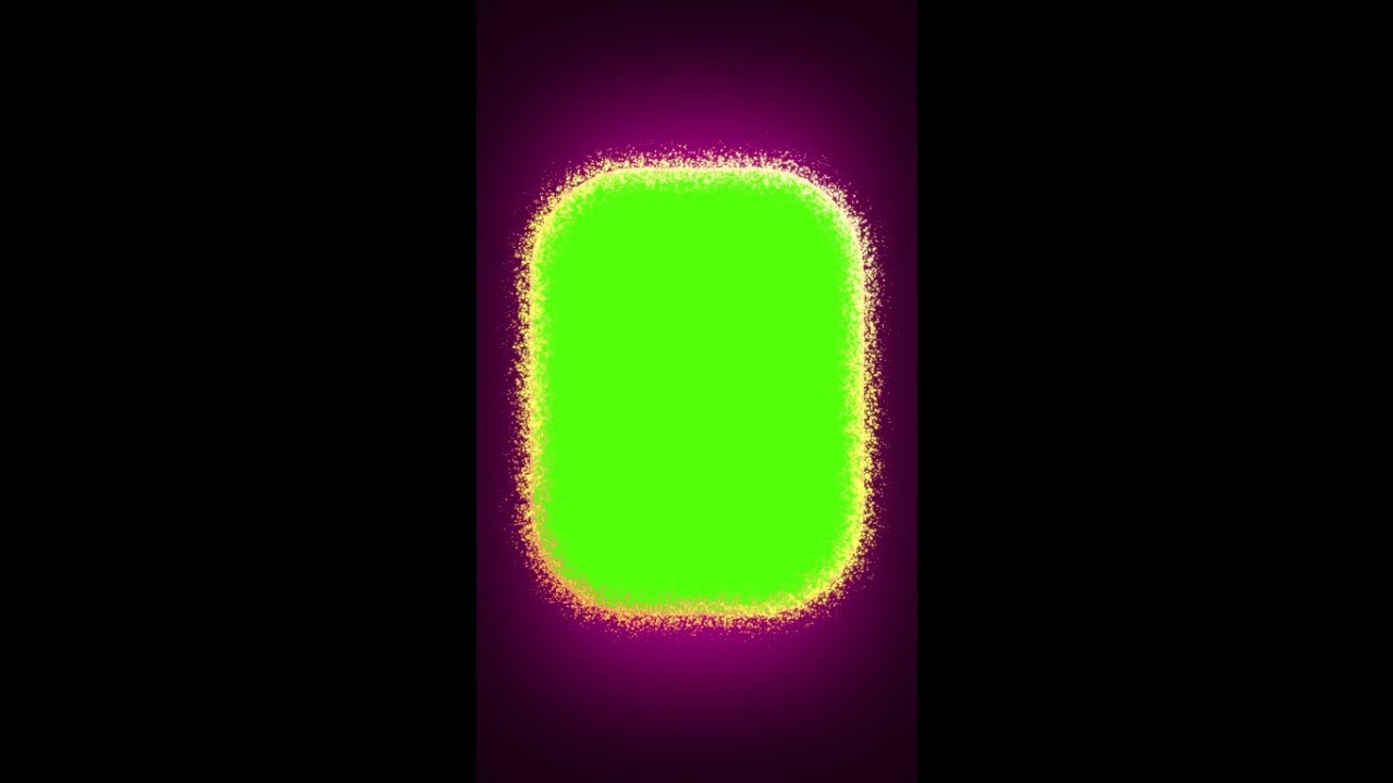 Particle Frame Effects Green Screen Transition - YouTube